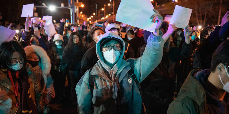 China COVID policy: From the “White Paper Movement” to a full outbreak ...